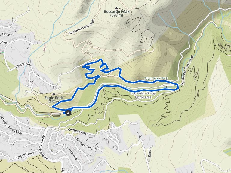 Todd L. Quick Trail loop via Penitencia Creek Trail — Alum Rock Park ...
